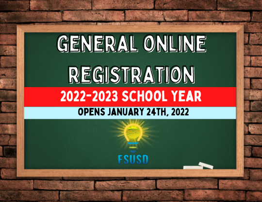 GENERAL REGISTRATION OPENS JANUARY 24TH, 2022 | Cleo Gordon Elementary ...